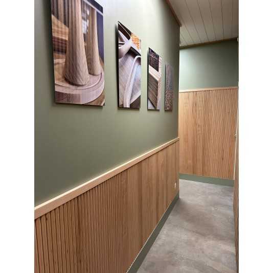 Revêtement mural décoratif demi rond | La Moulure Bordelaise